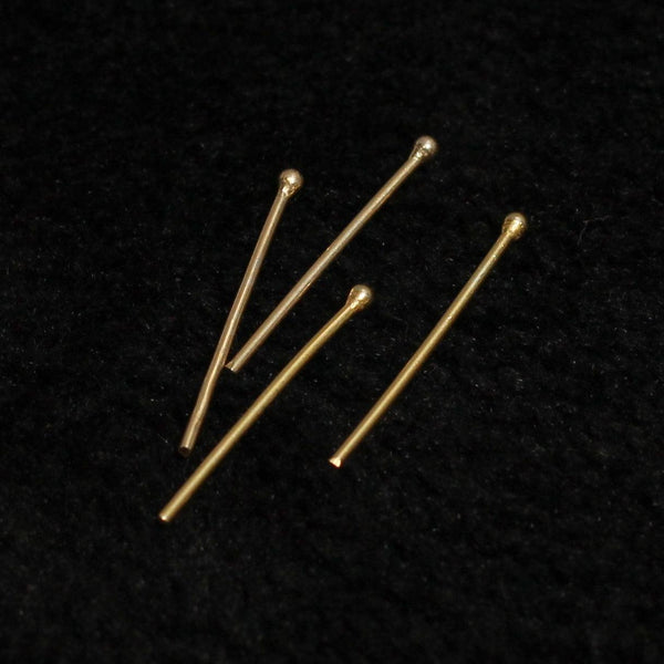 Sterling Silver Headpin with Ball